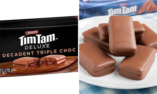 Foodies can now enjoy decadent TRIPLE chocolate Tim Tams | World ...